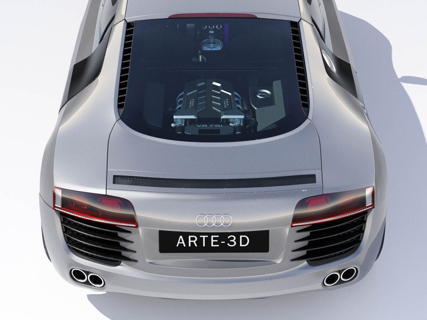 3d Audi R8 Model