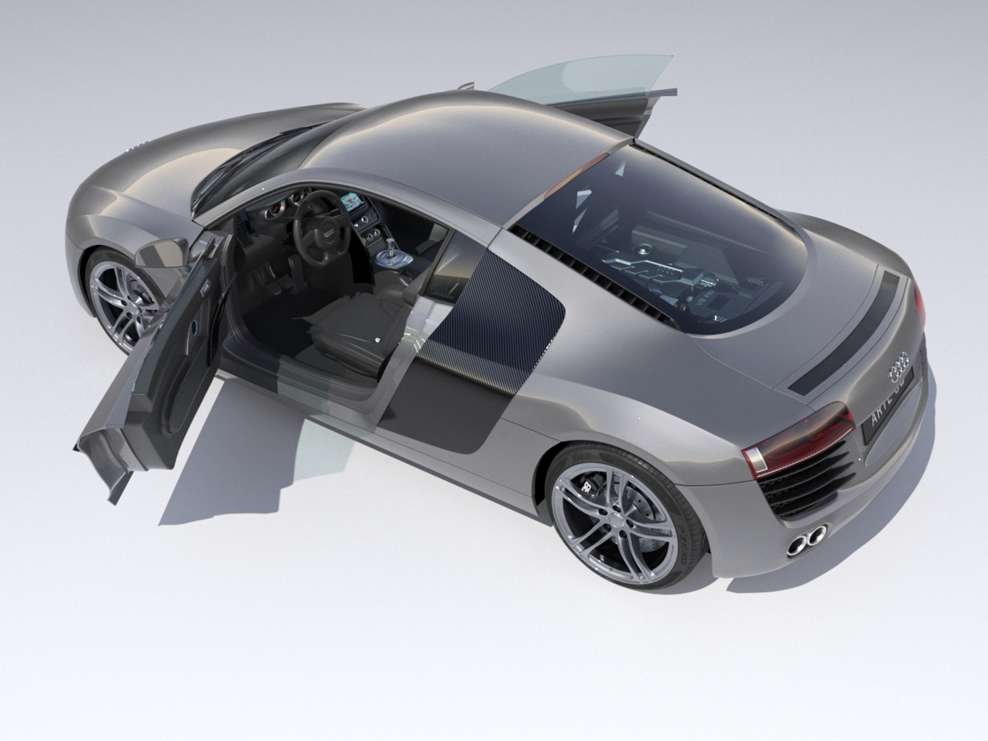 3d Audi R8 Model