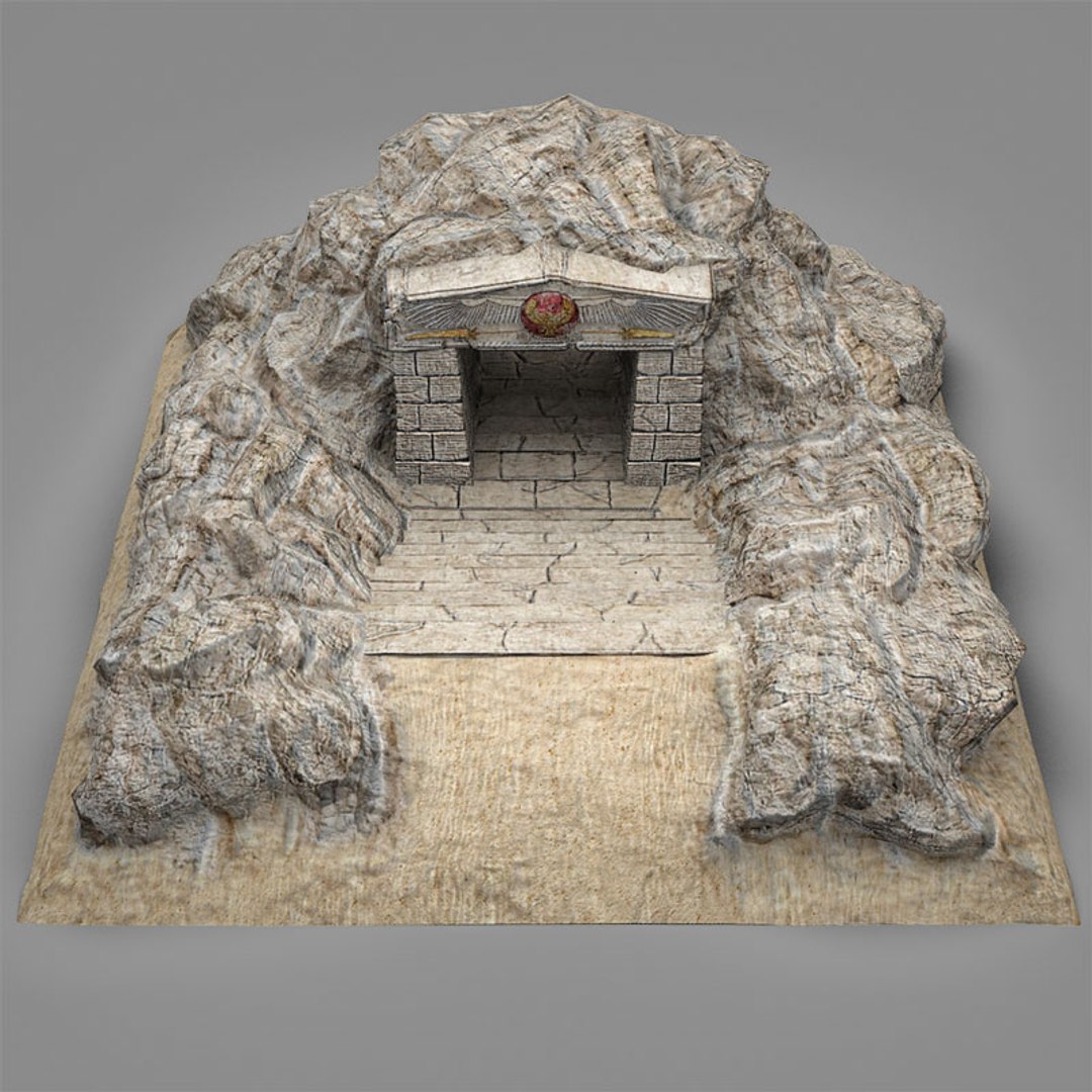 3d Cave-entrance Cave Entrance Model