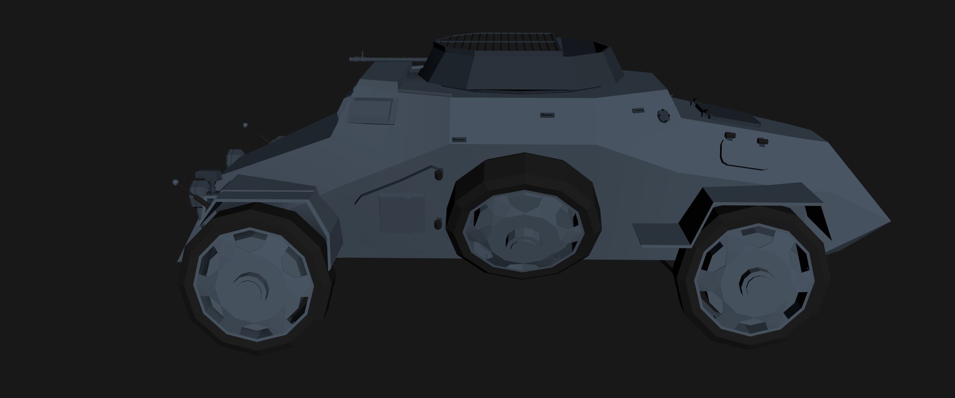Sd Kfz 221 Model - TurboSquid 1430900