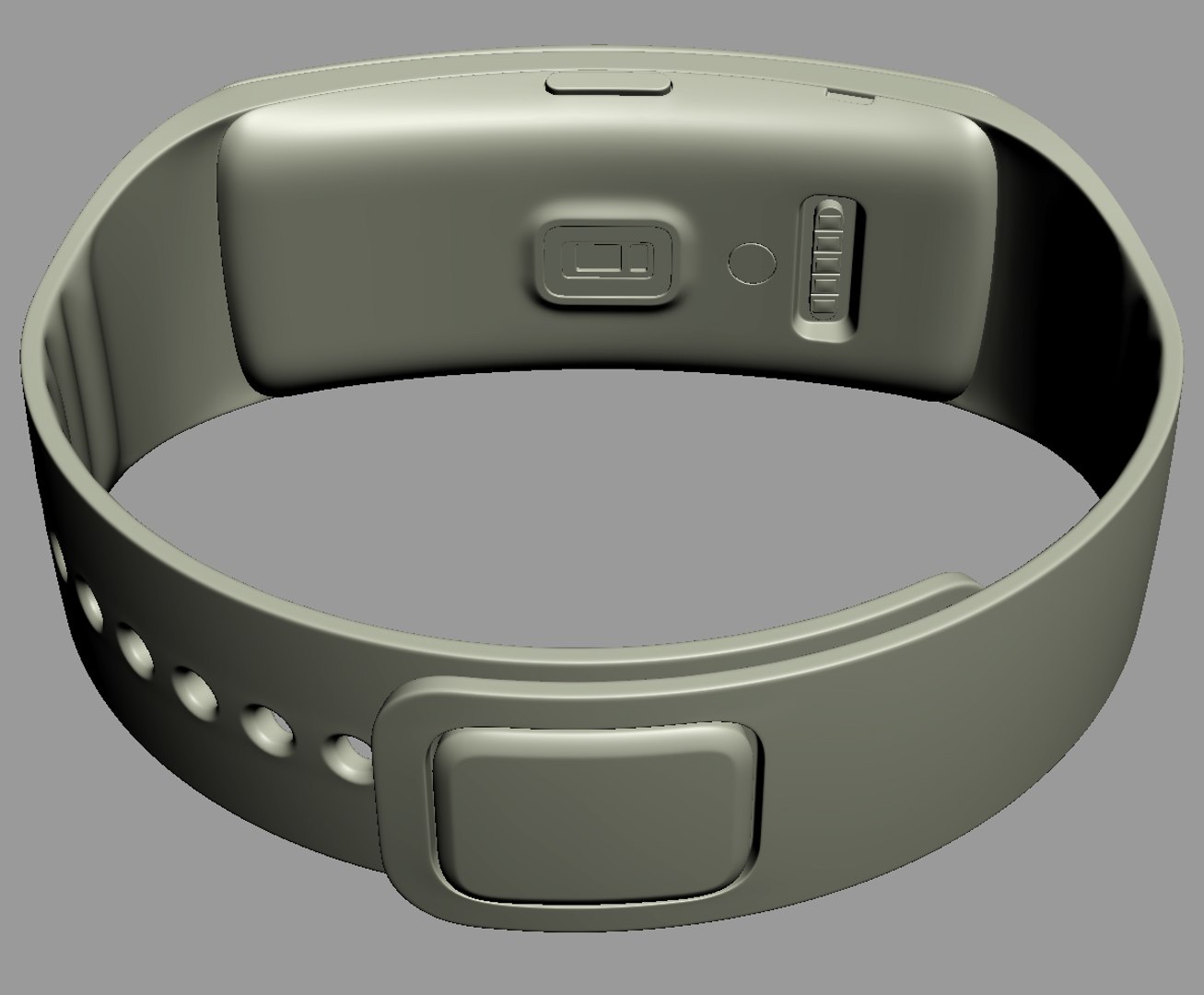 3d samsung gear fit model