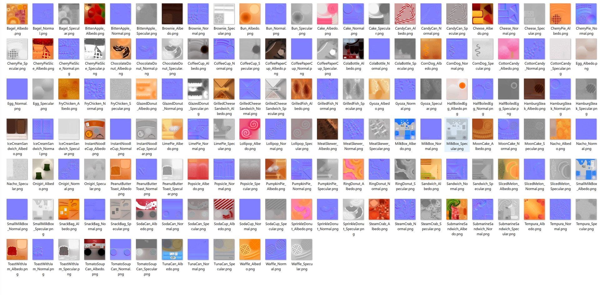 3D Pack Food Model - TurboSquid 1695204