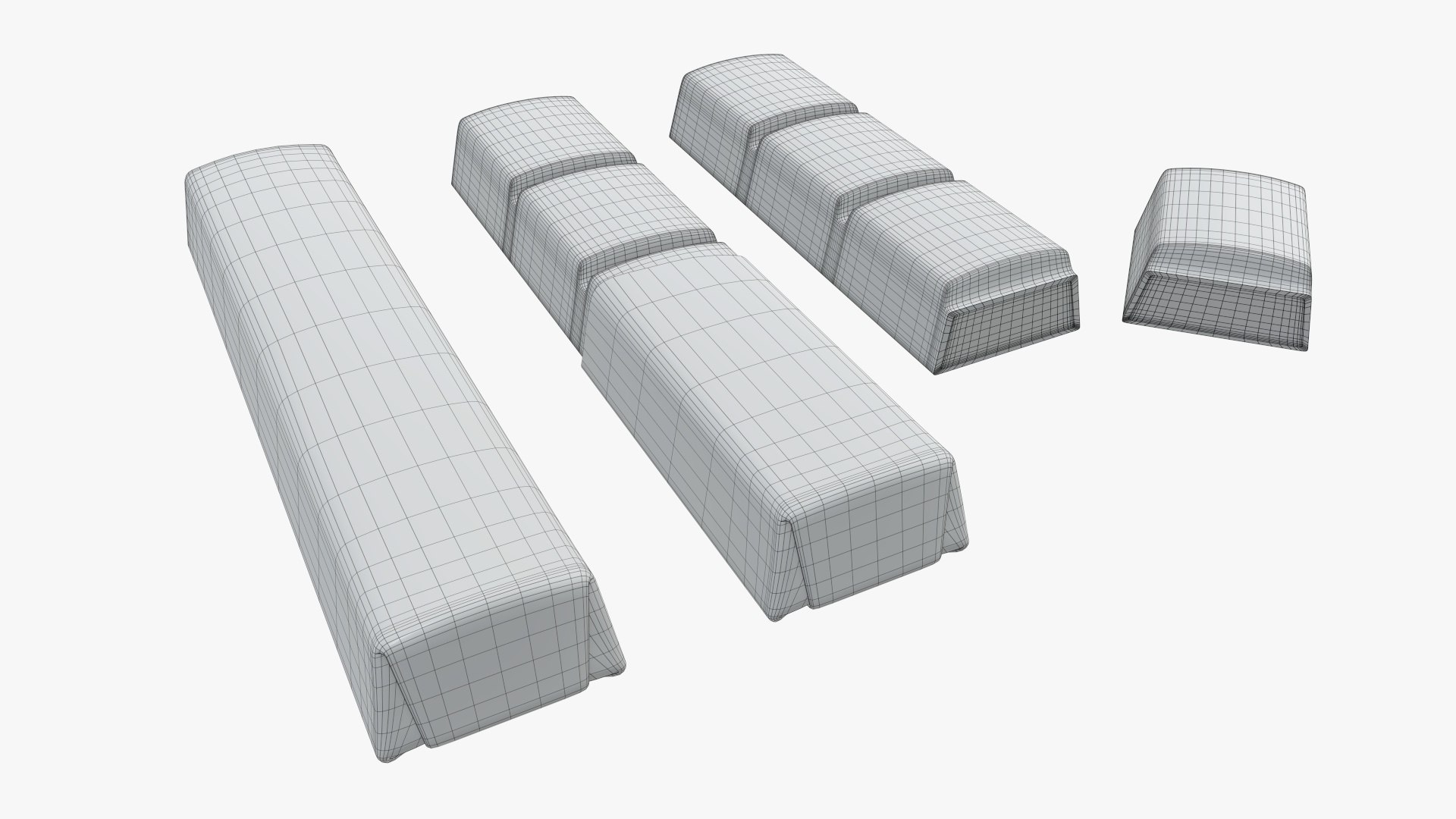 Chocolate Bar Model - TurboSquid 1528447