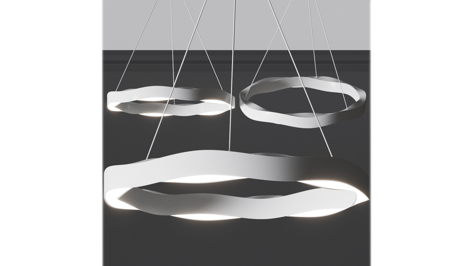 Hello By GROK Pendant Light 3D Model - TurboSquid 2114502