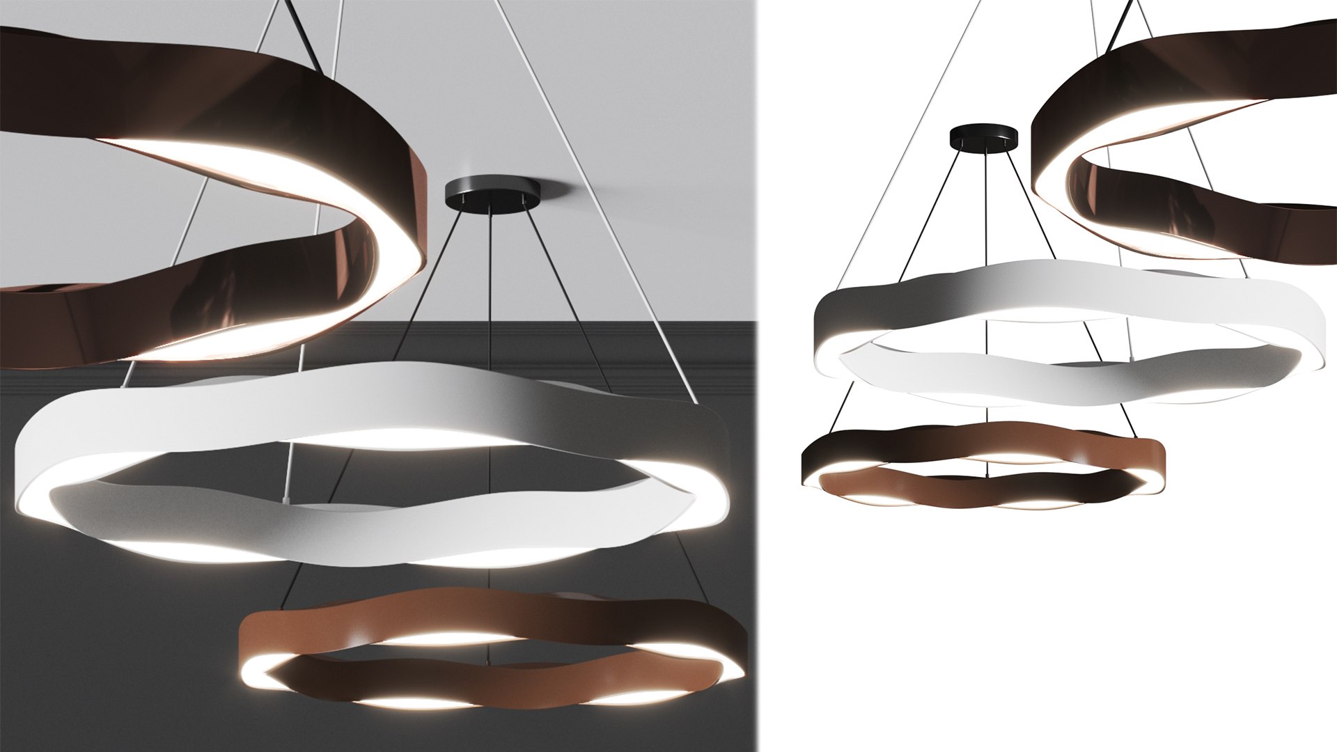 Hello By GROK Pendant Light 3D Model - TurboSquid 2114502