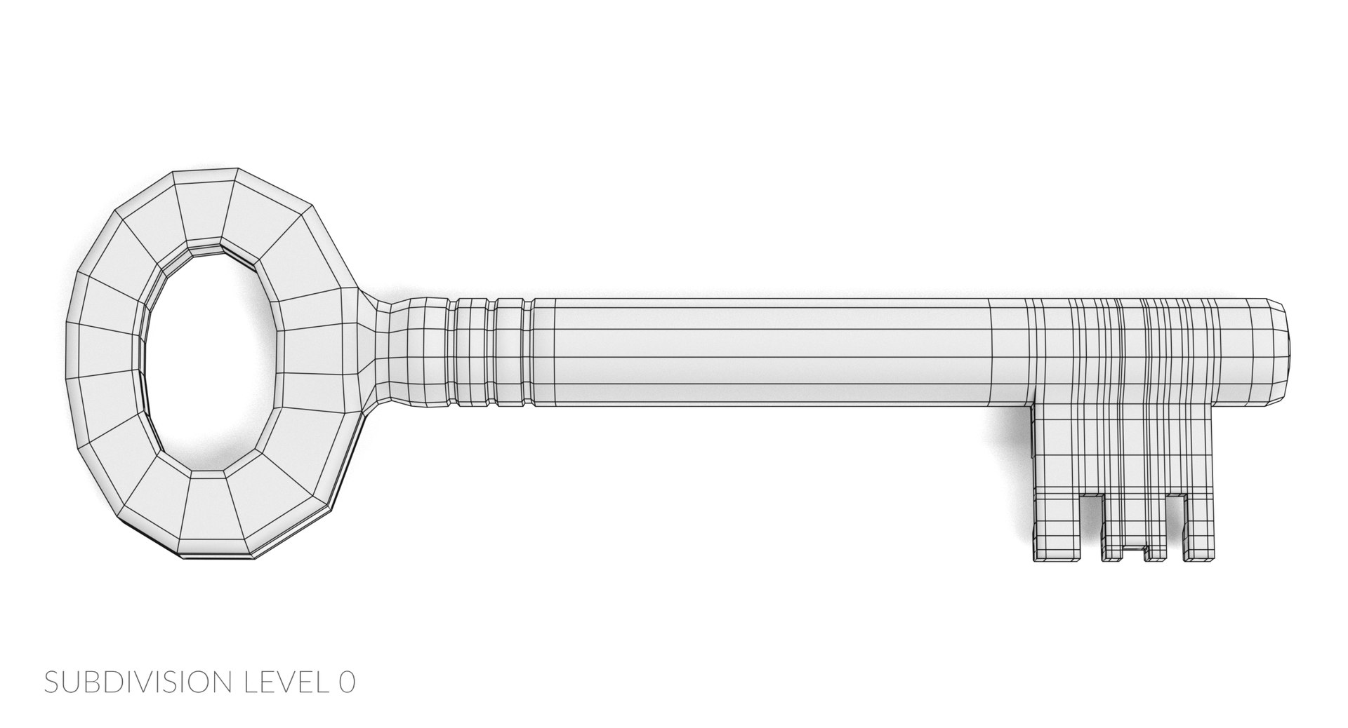 3D Key 3 - TurboSquid 1393959