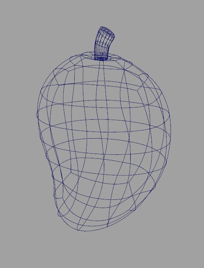 3D Model Stylized Mango - TurboSquid 1453186