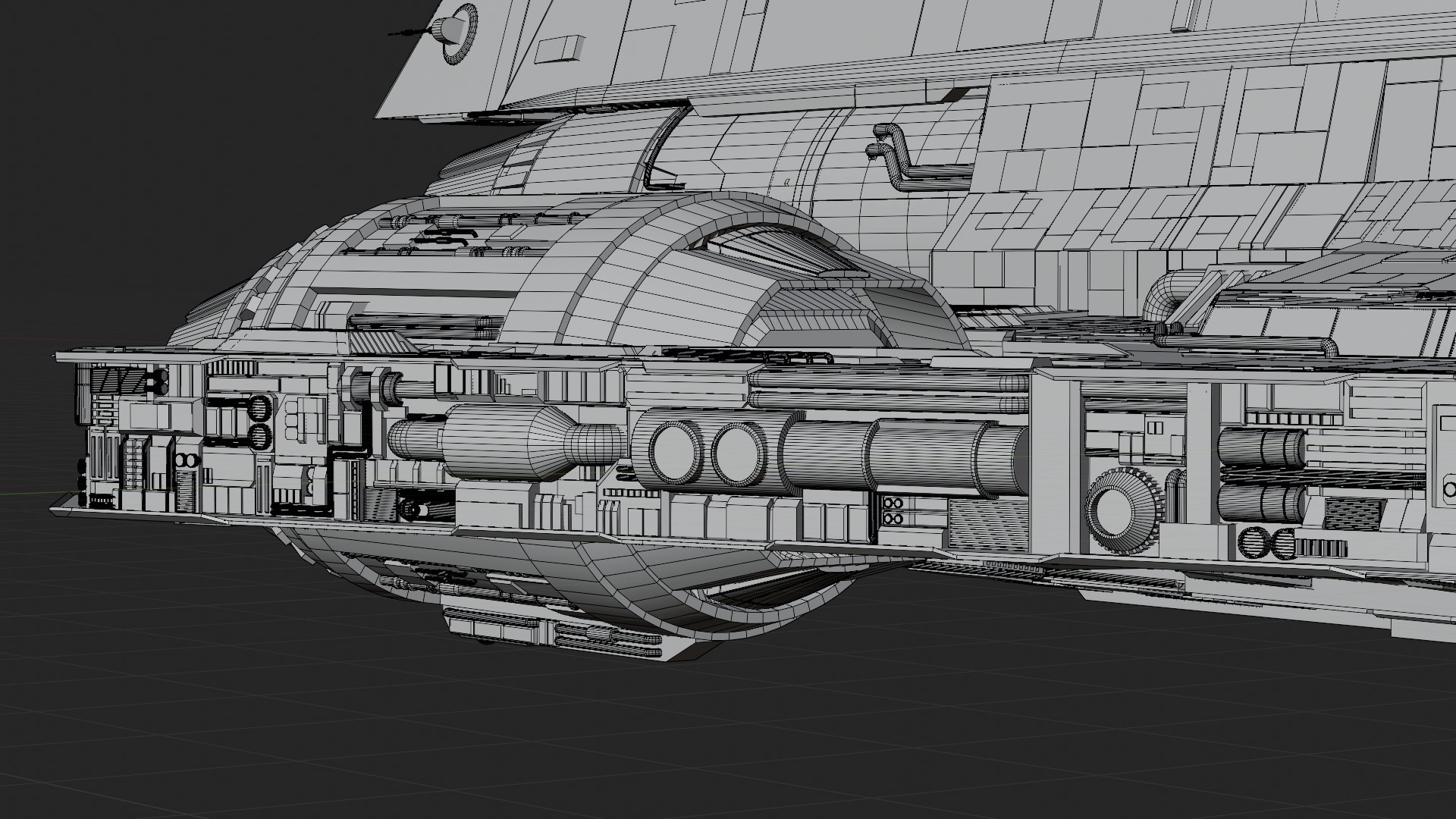 Gozanti Attack Cruiser LITE Model - TurboSquid 1793244