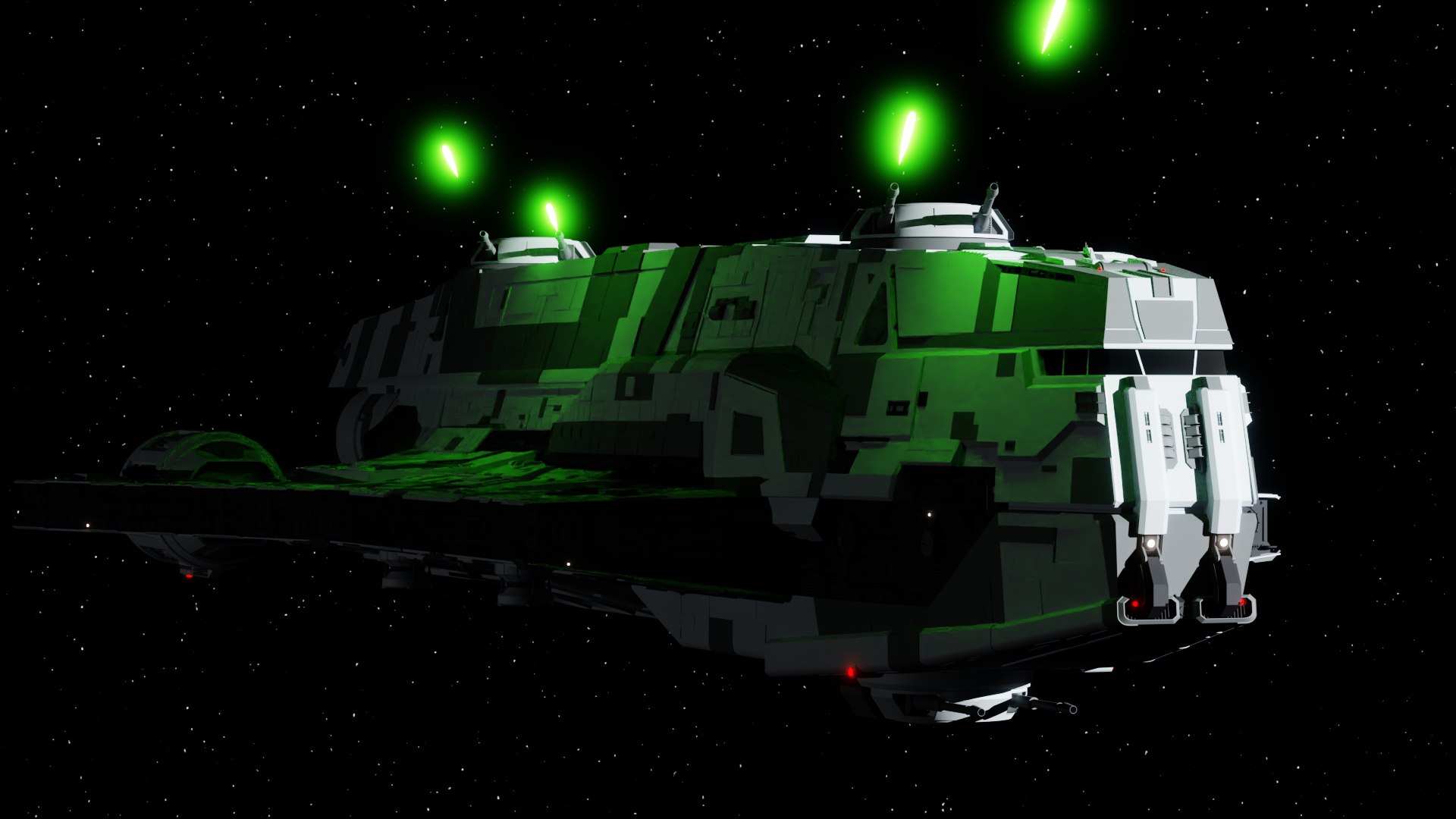 Gozanti Attack Cruiser LITE Model - TurboSquid 1793244