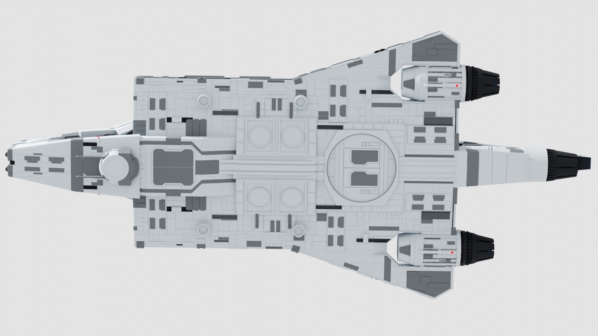 Gozanti Attack Cruiser LITE Model - TurboSquid 1793244