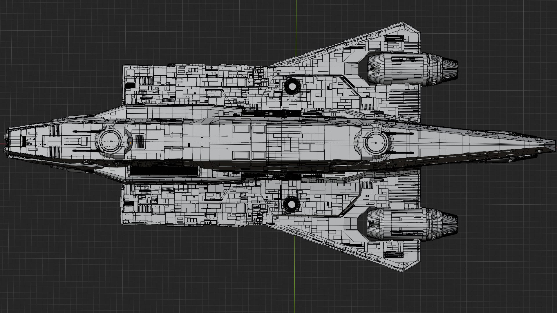 Gozanti Attack Cruiser LITE Model - TurboSquid 1793244