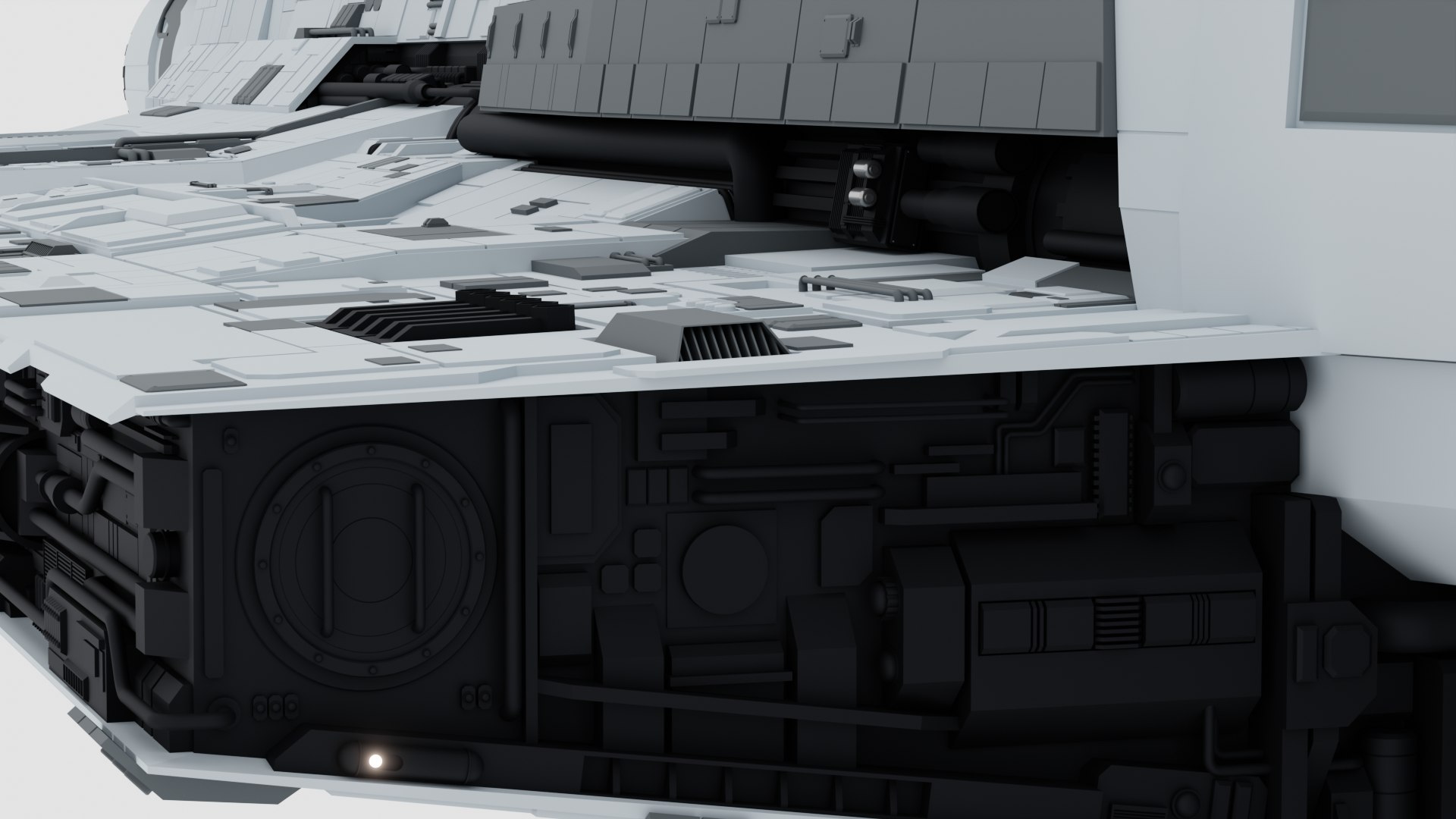 Gozanti Attack Cruiser LITE Model - TurboSquid 1793244