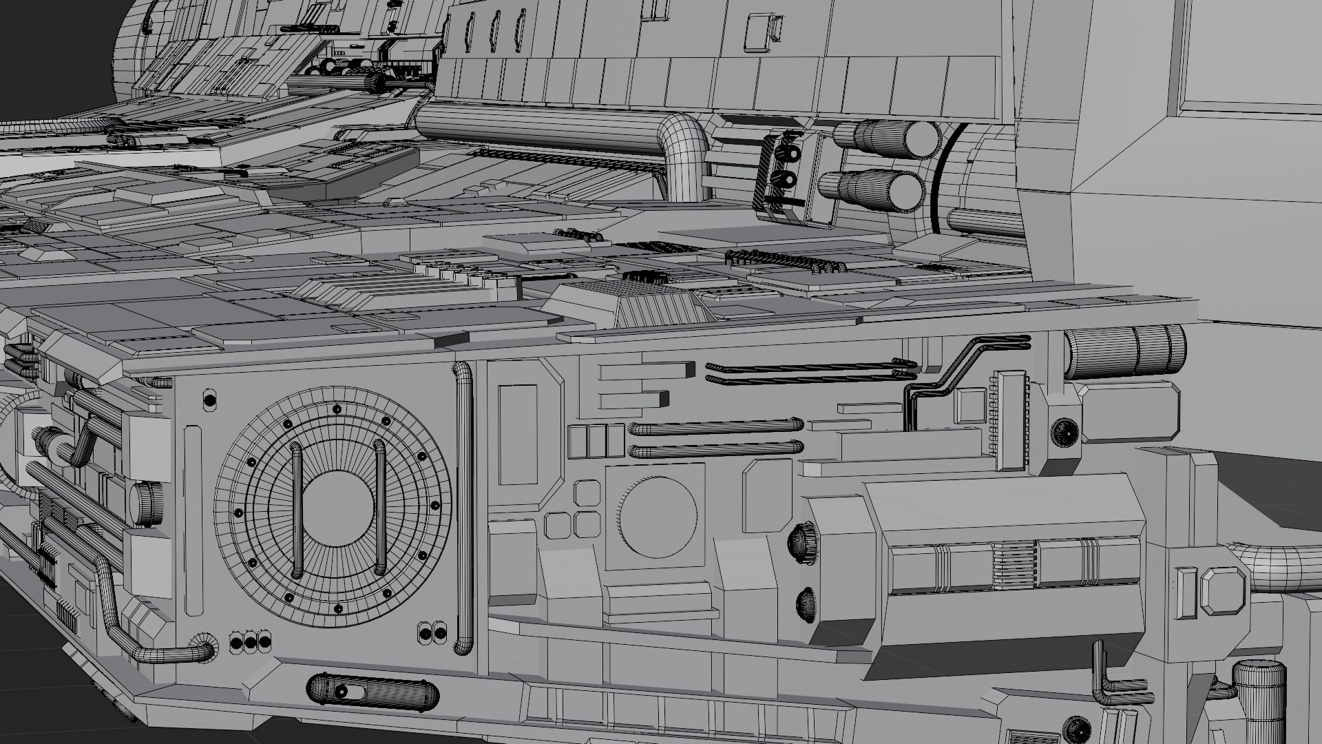 Gozanti Attack Cruiser LITE Model - TurboSquid 1793244