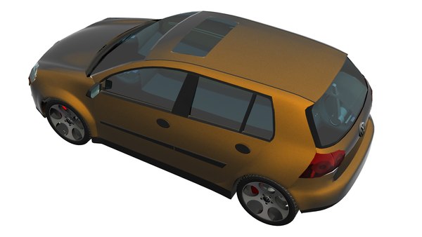 free volkswagen golf 3d model