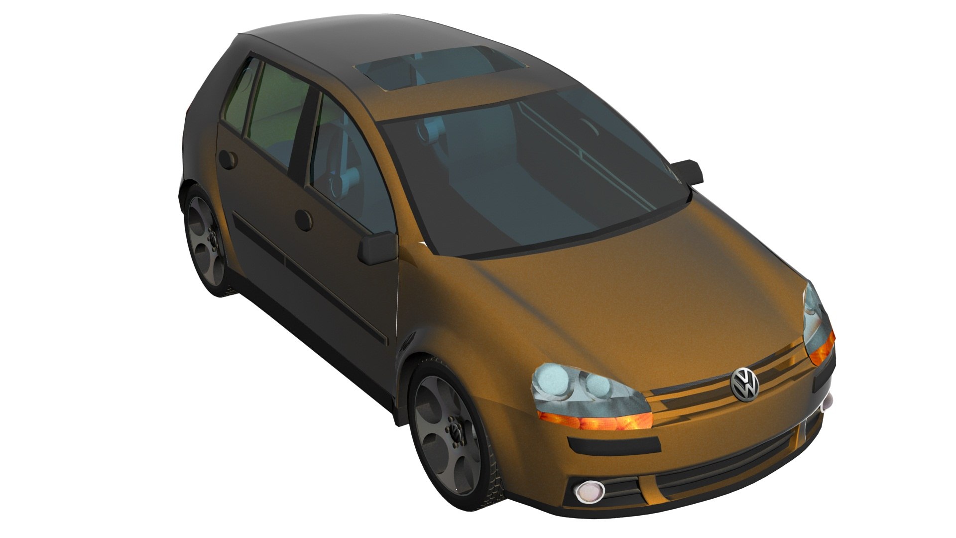 Free Volkswagen Golf 3d Model