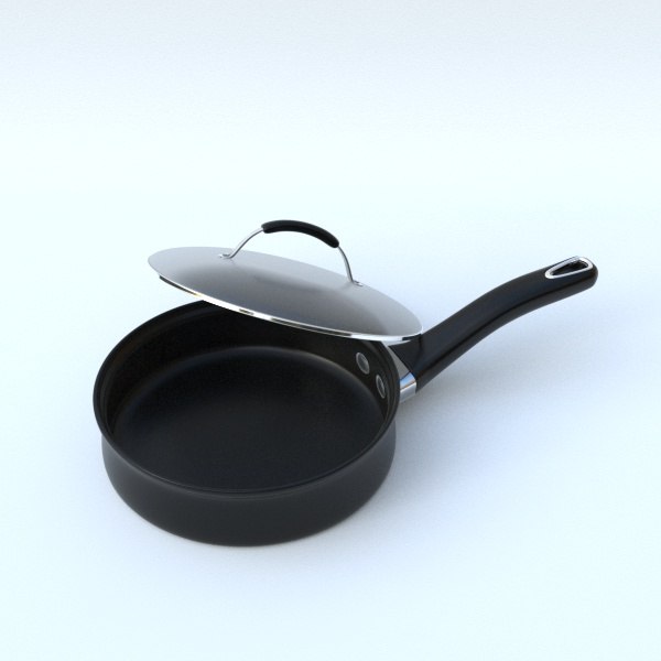 3D frying pan - TurboSquid 1173529