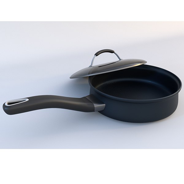 3D frying pan - TurboSquid 1173529