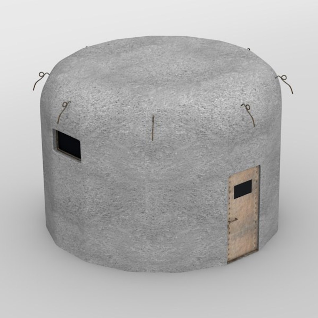 military bunker 3d model