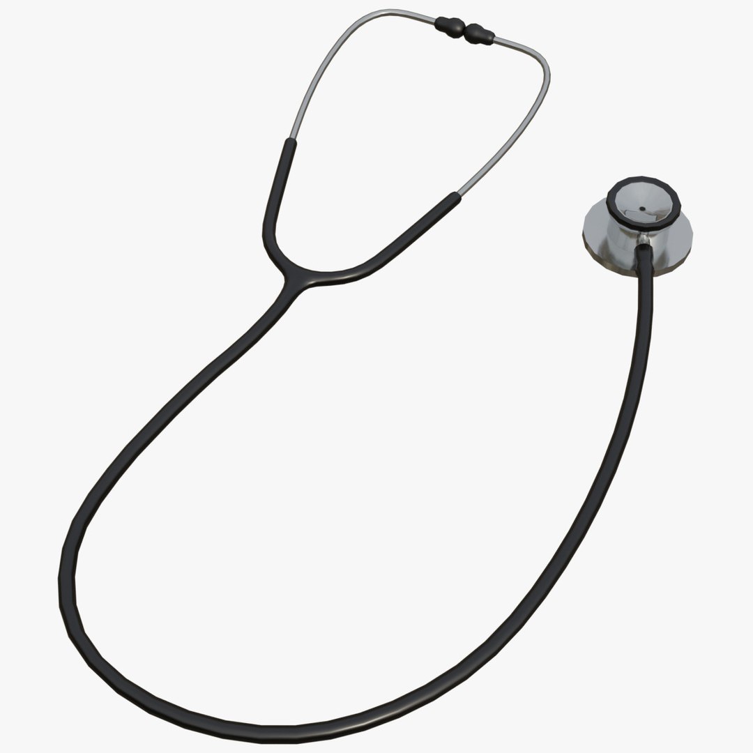 3D Stethoscope 1A model - TurboSquid 2103709