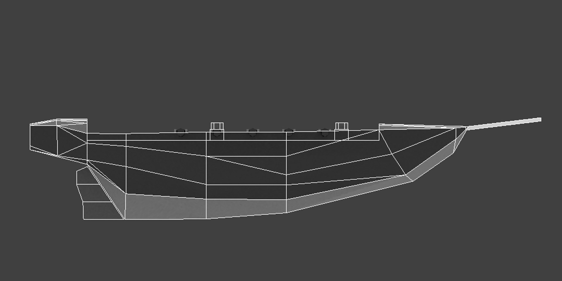 3d Sail Ship Model