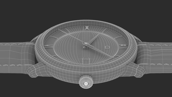 Omega ville prestige pink 3D model - TurboSquid 1576485