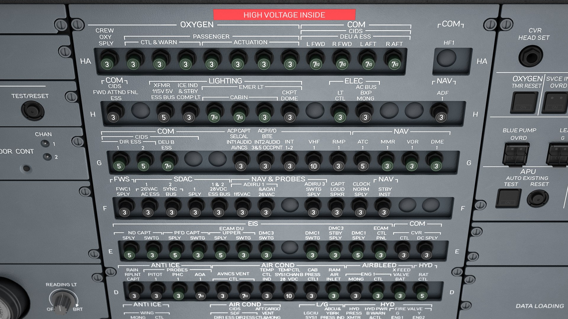 A319 A320 A321 Flight Deck 3D Model - TurboSquid 2241700