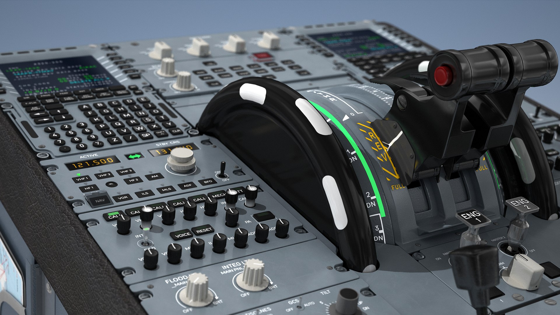 A319 A320 A321 Flight Deck 3D Model - TurboSquid 2241700