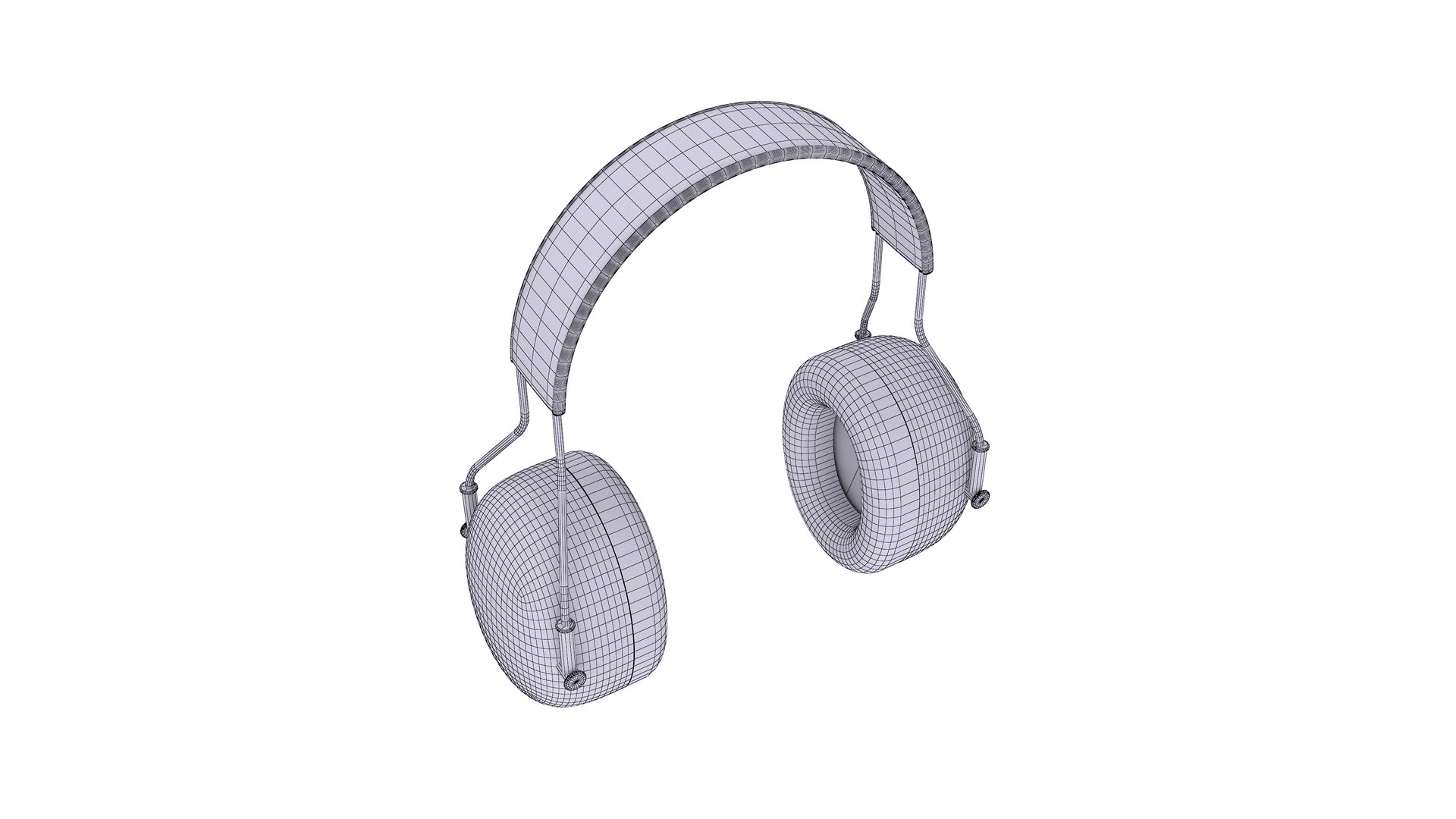 Generic Noise-Cancelling Headphone - Red 3D Model - TurboSquid 1910825