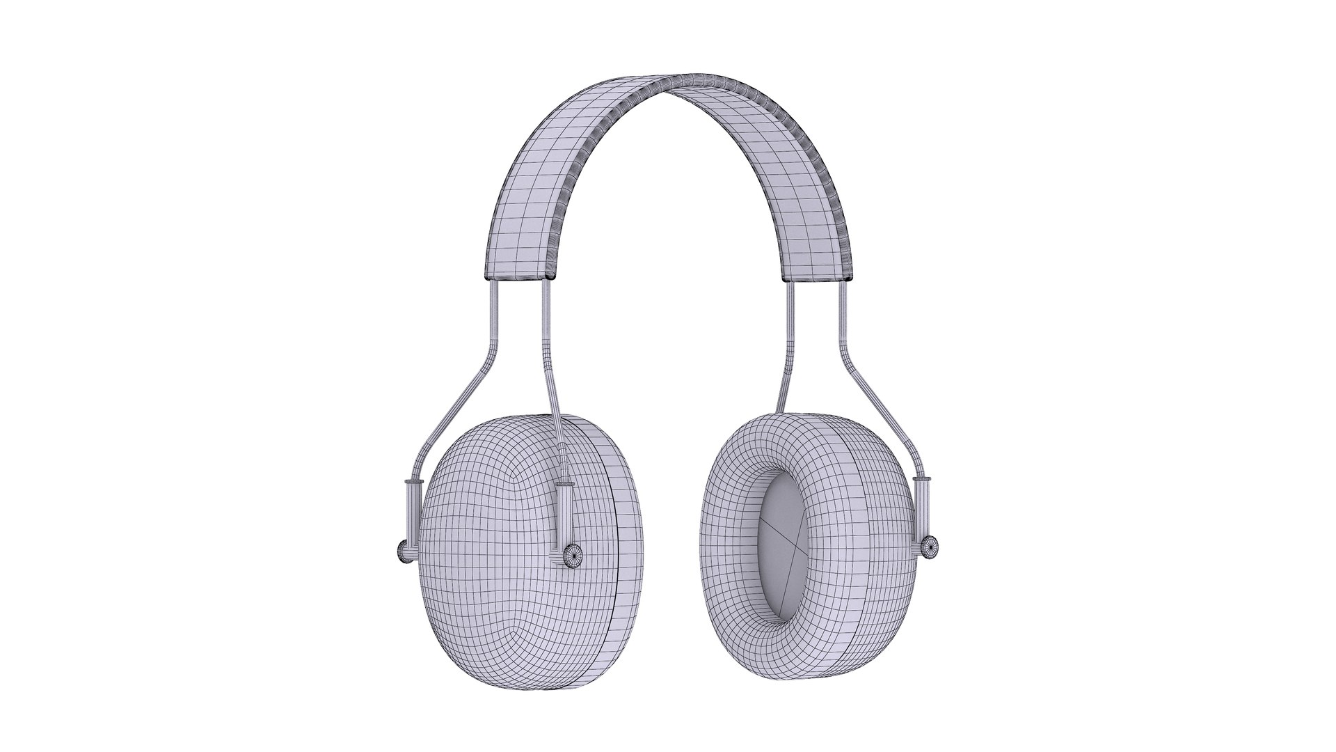 Generic Noise-Cancelling Headphone - Red 3D Model - TurboSquid 1910825