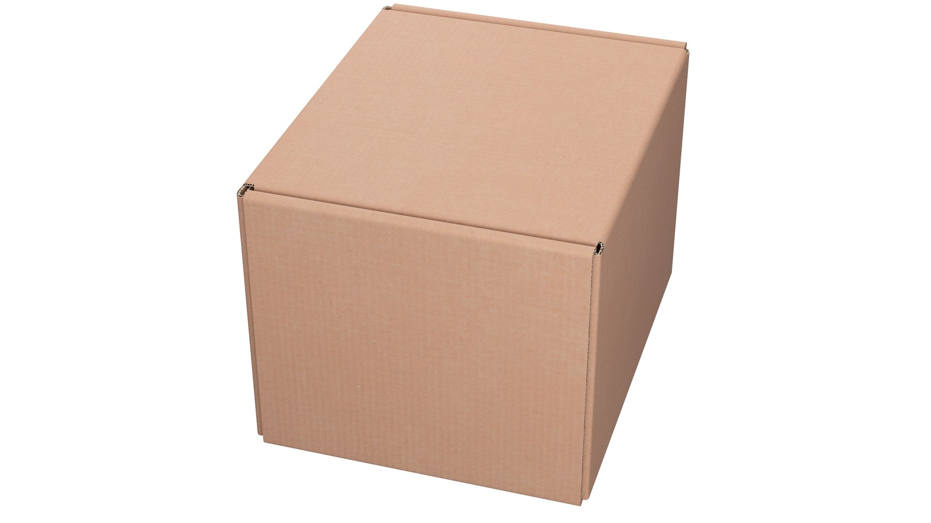 3D Cardboard Box - TurboSquid 2157535