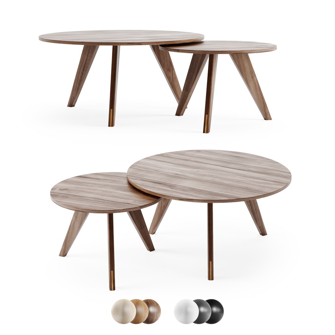 3D Bolia Coffee Table New Mood - TurboSquid 2060556