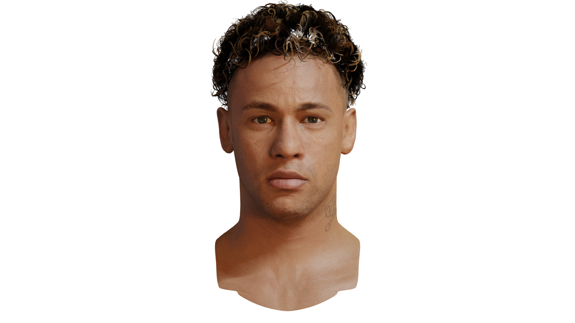 Neymar Jr Junior Soccer Player Head 3d Model 3D Model - TurboSquid 1774437