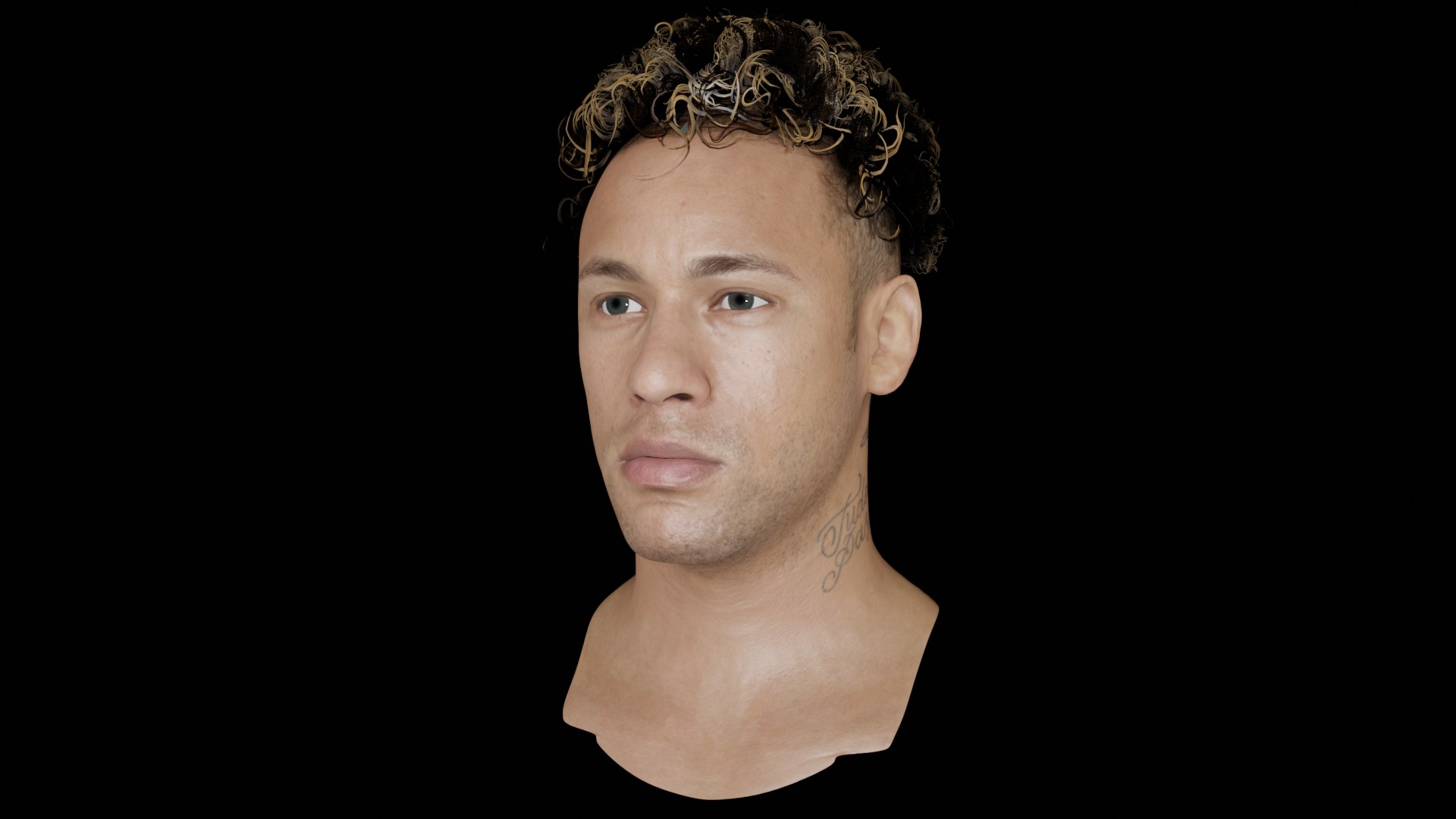 Neymar Jr Junior Soccer Player Head 3d Model 3D Model - TurboSquid 1774437