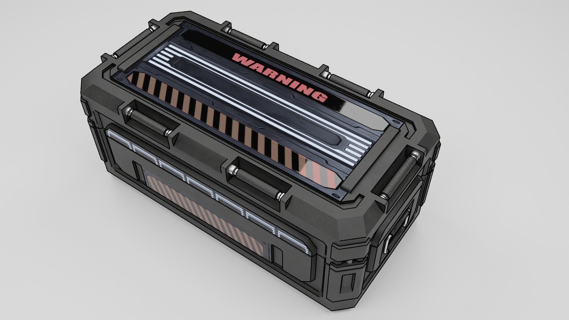 modelo 3d Sci-fi Military Box - TurboSquid 2053022