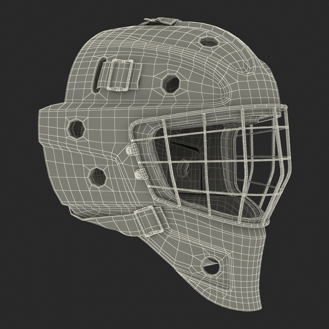 3d Model Hockey Goalie Mask Generic