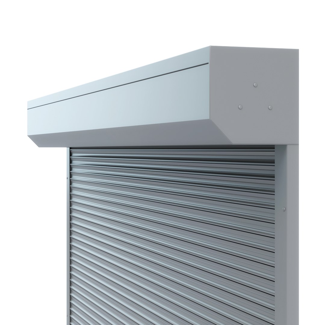 3D Roll Shutters Model - TurboSquid 1604879