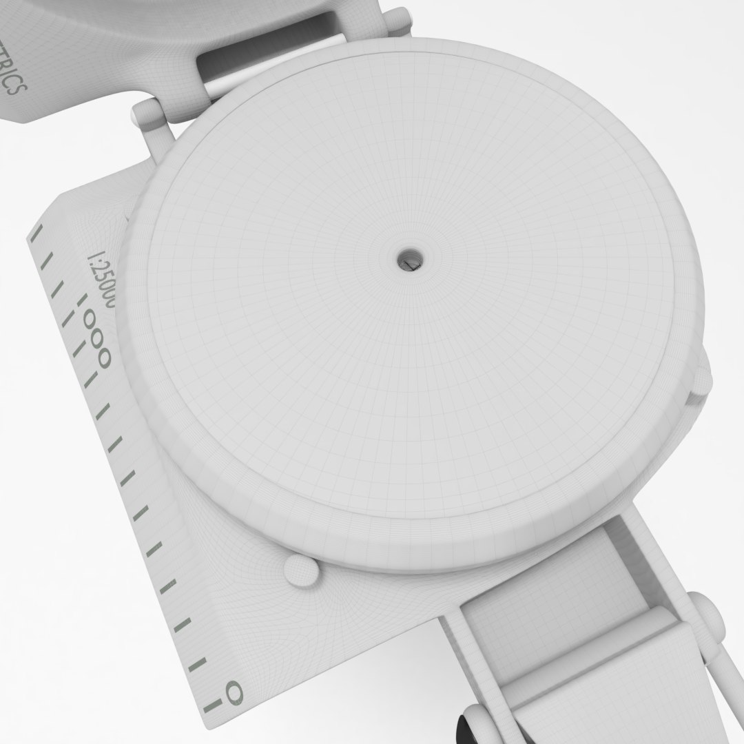 3D Military Compass Model - TurboSquid 1371366