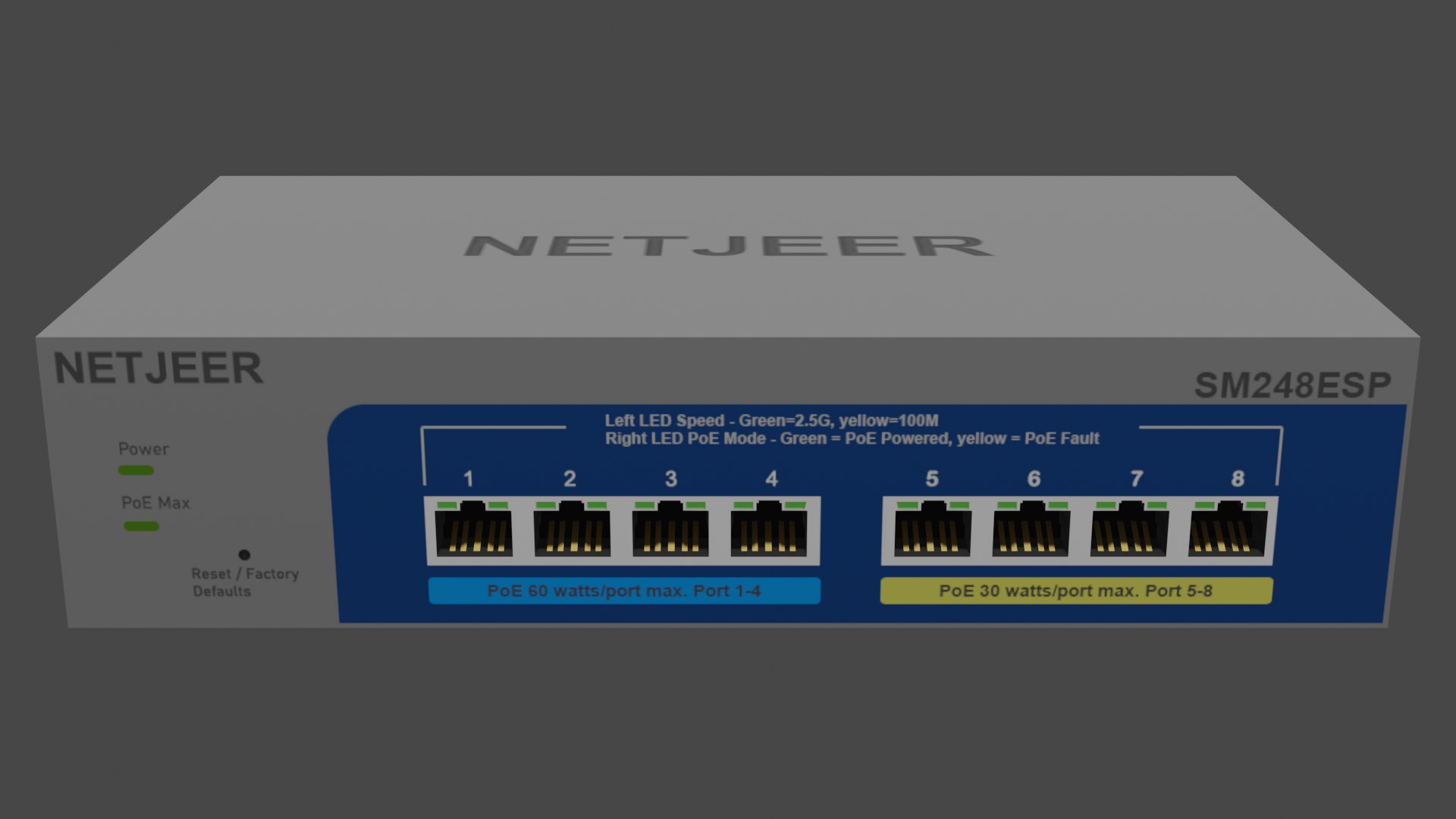 3D Ethernet Switch Game Ready - TurboSquid 1985262