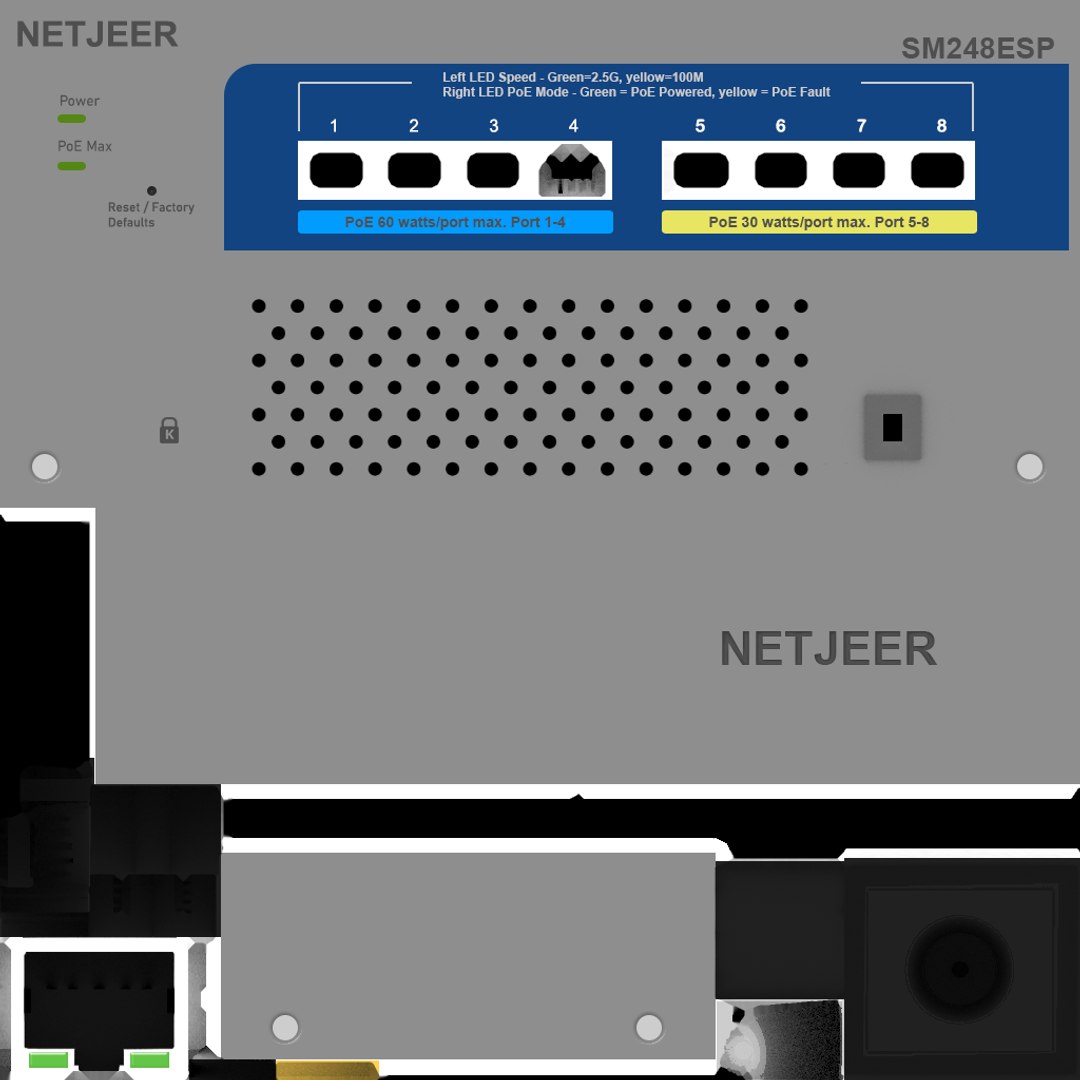 3D Ethernet Switch Game Ready - TurboSquid 1985262