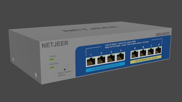 Ethernet Switch Game Ready 3D 모델 - TurboSquid 1985262