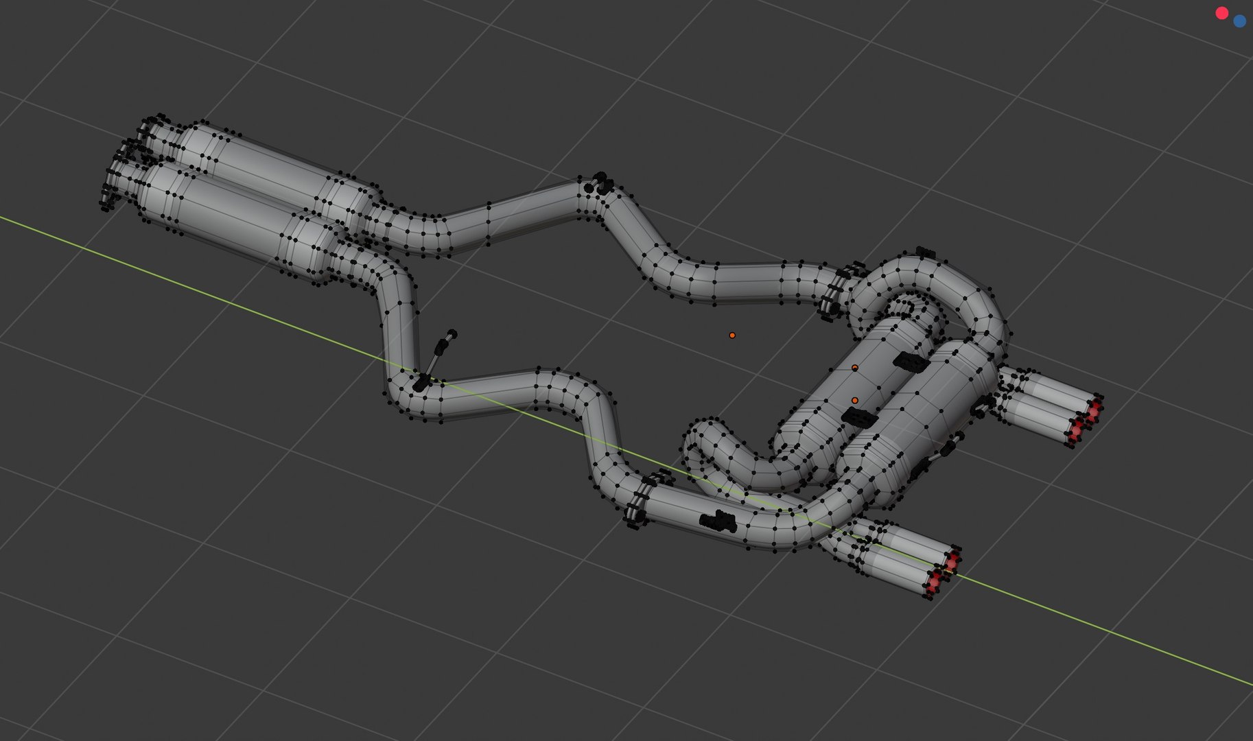 3D Tuning Exhaust Car Model - TurboSquid 1532063