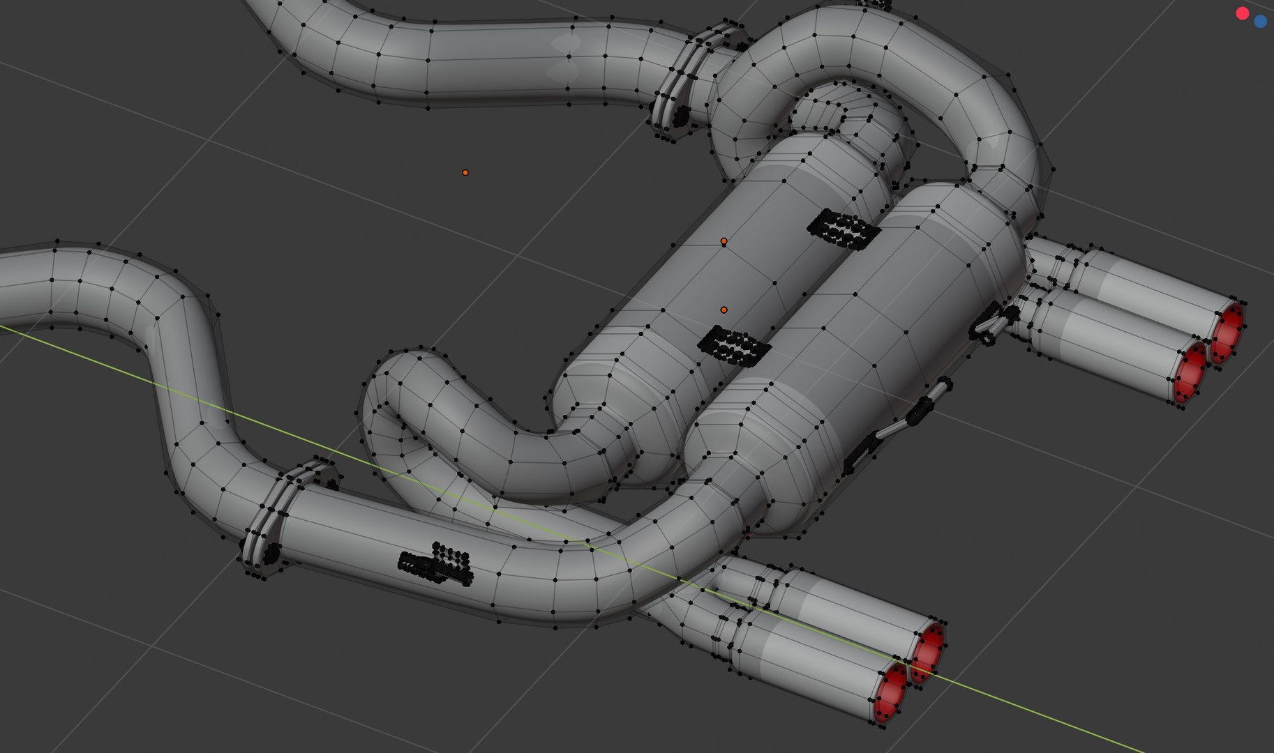 3D Tuning Exhaust Car Model - TurboSquid 1532063