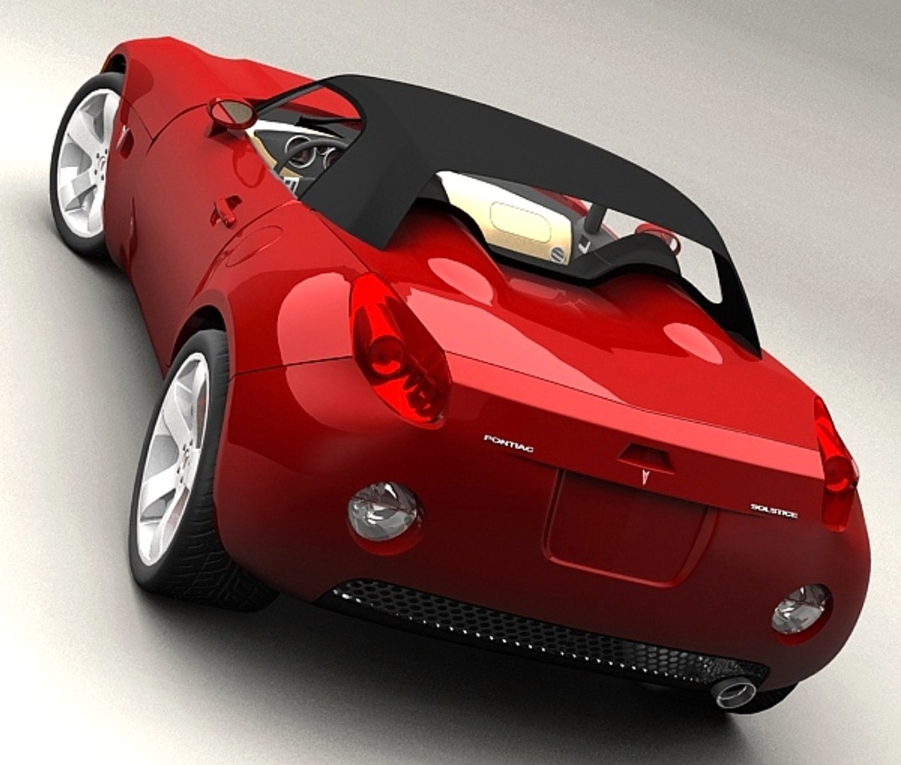 Pontiac Solstice 2006 3d Model