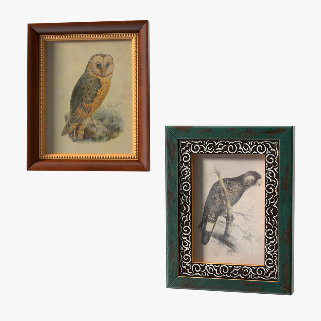 3D Picture Frames Collection 4 - TurboSquid 2006286