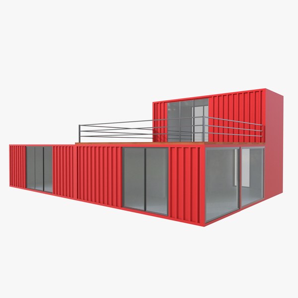 3D model House Of Containers - TurboSquid 1898518
