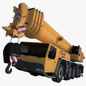 Port Cargo Crane 3d Model