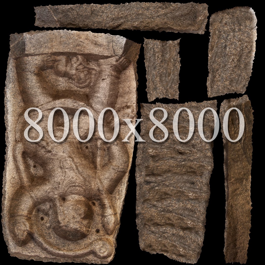 Hanuman Bas Relief Hampi 3d Max