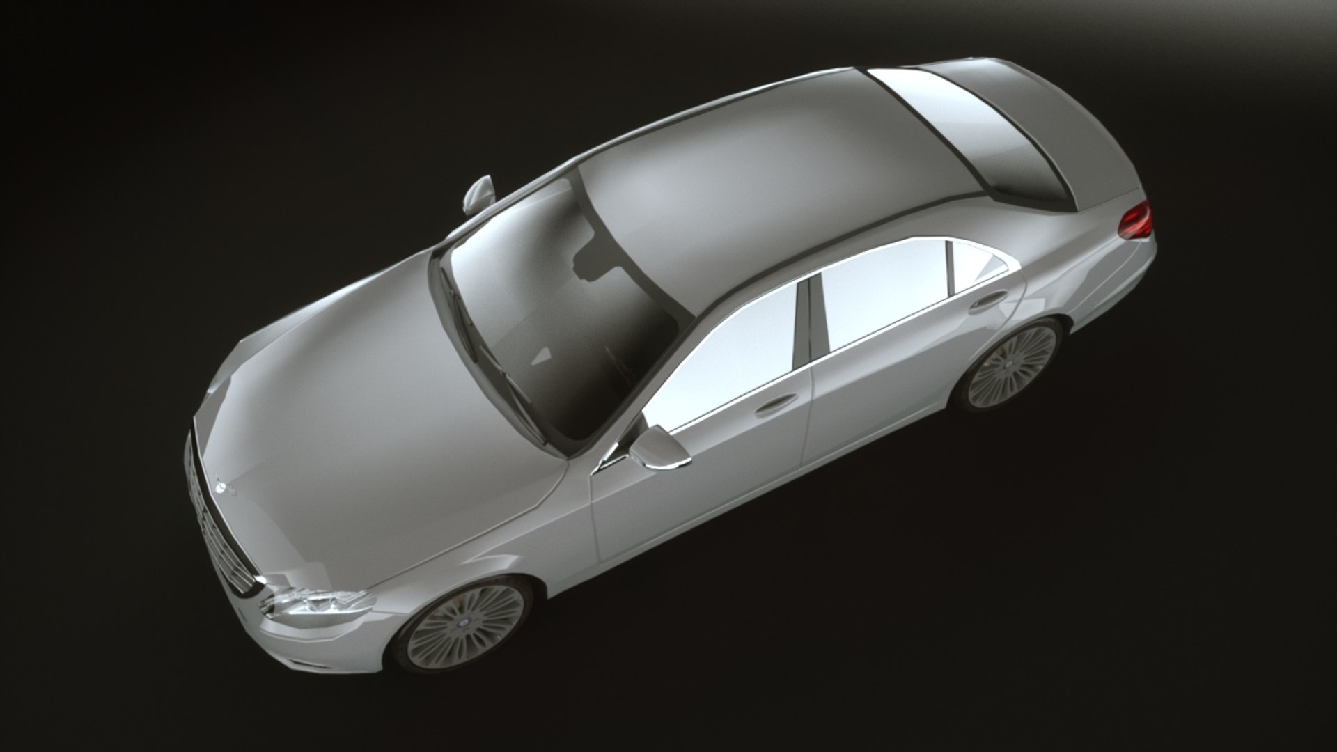 3d 2015 S Class Model