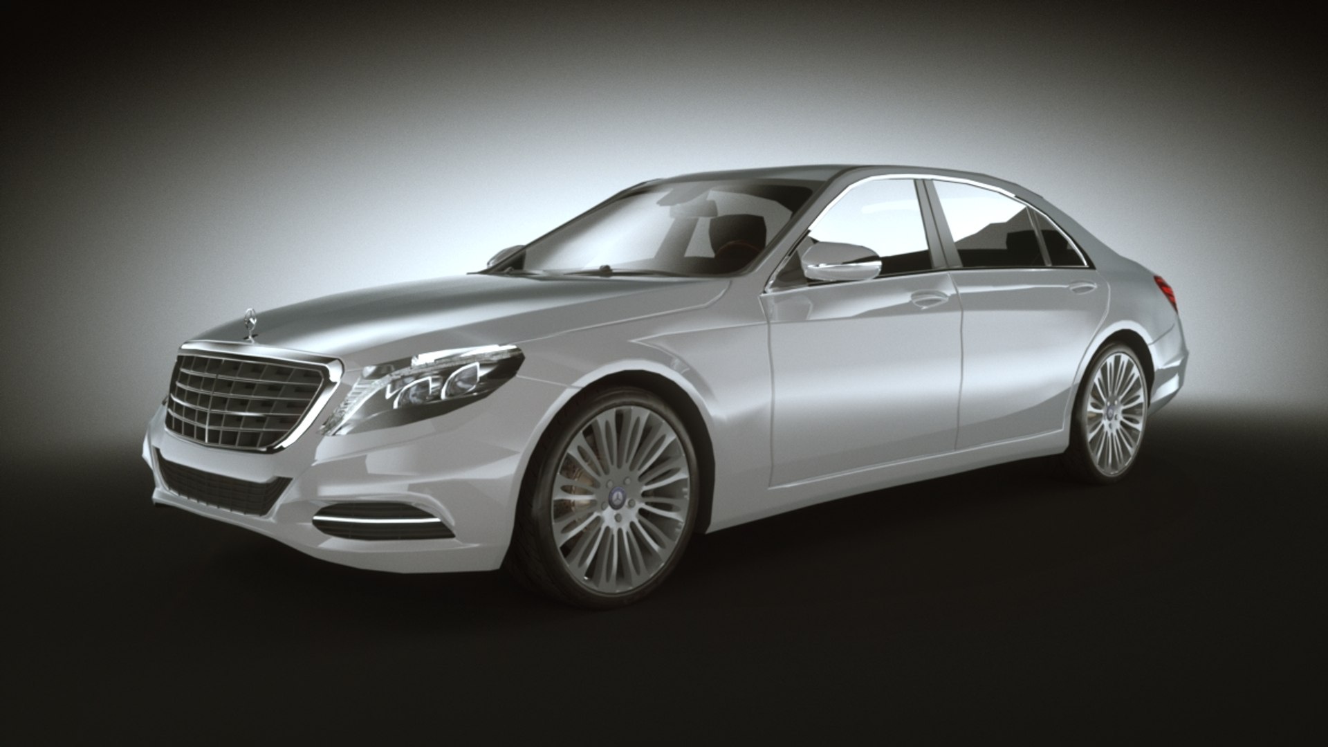 3d 2015 S Class Model