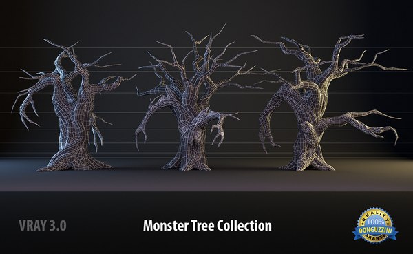 3d monster tree